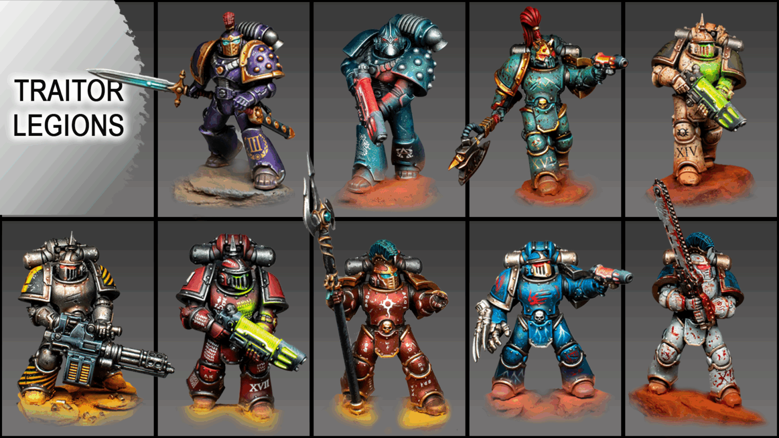 Grotmas Guide Reveals Exact Paint Recipes for Traitor Legions | Prism News
